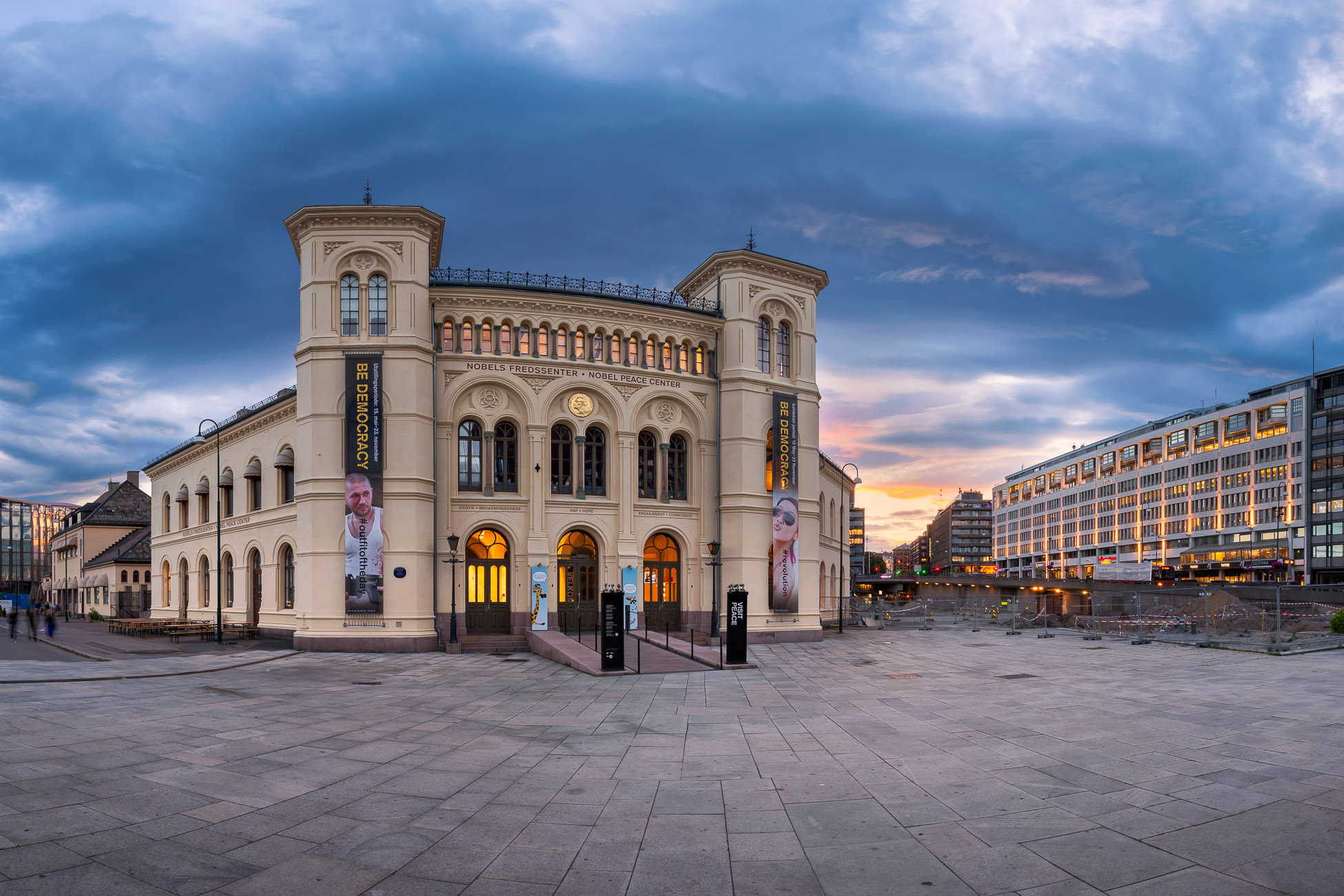 Nobel Peace Center in the Evening, Oslo — Steemit